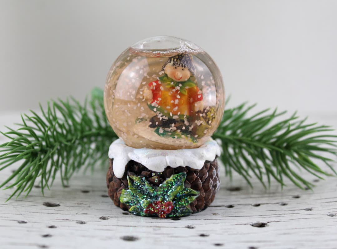 Snowball Snow Globe Water Christmas Balls 80s Decoration Table ...