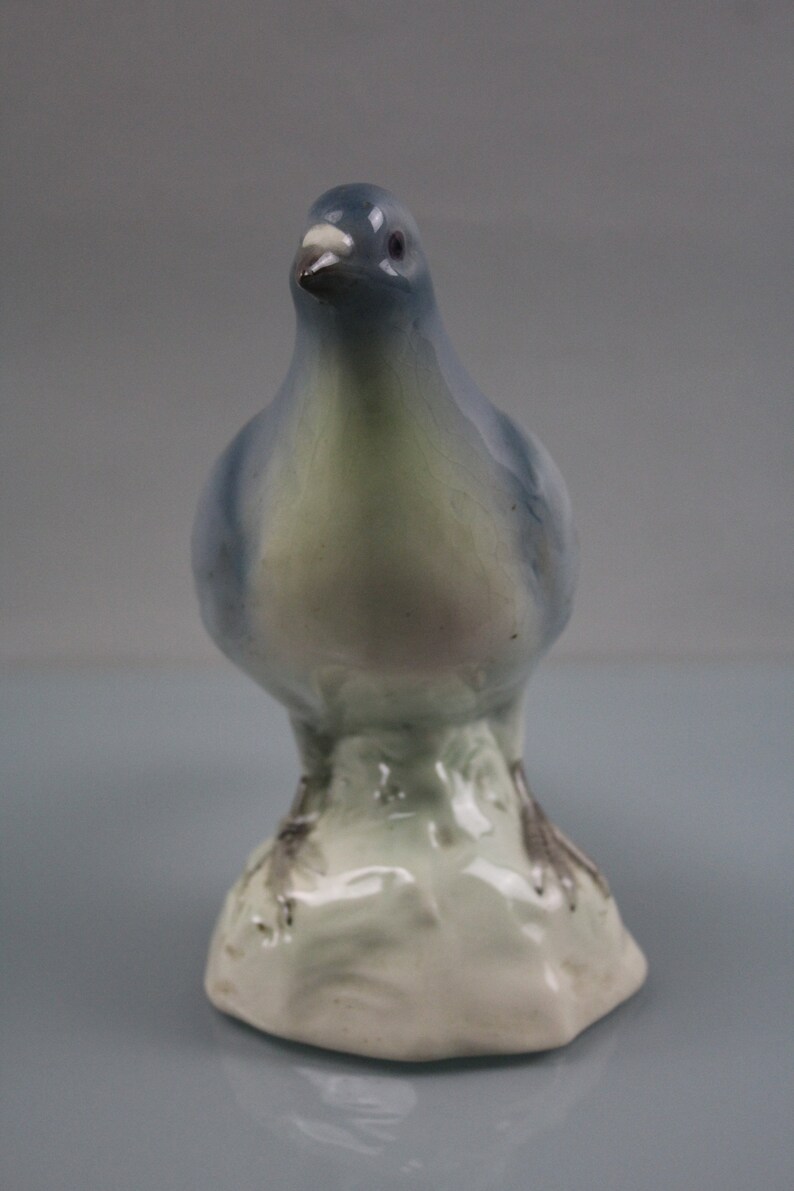 Vintage . Pigeon Carrier Pigeon Porcelain Figure Animal Bird - Etsy