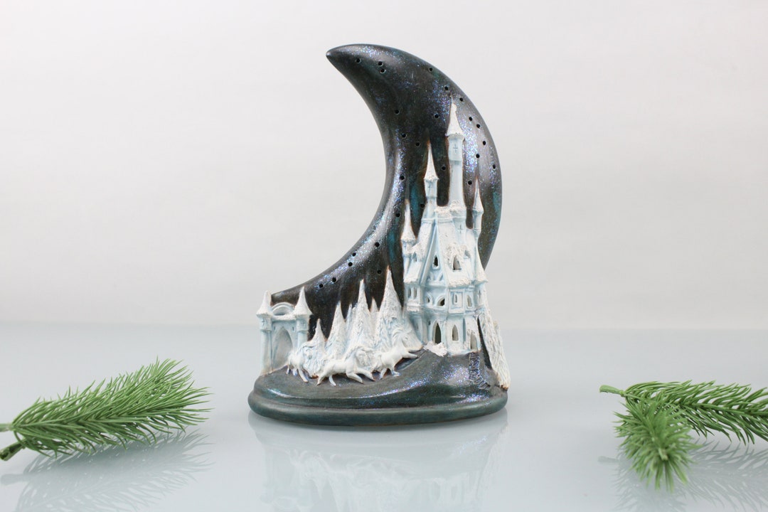 Gerry Sharpe Design Ceramic Figurine Handmade Tealight Holder Table ...