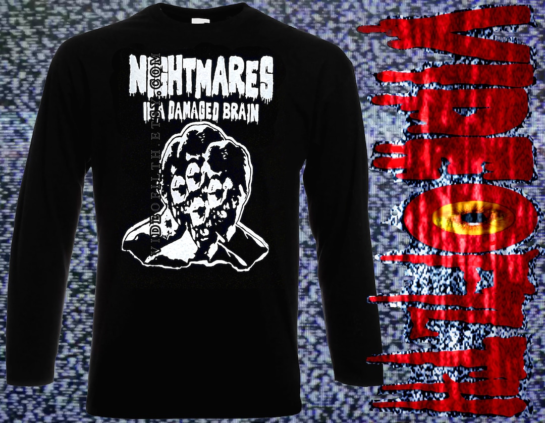 Nightmares in A Damaged Brain 1981 Aka Nightmare Silkscreen - Etsy