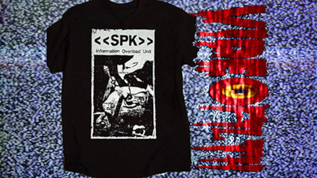 SPK Information Overload Unit Silk Screened Shirts - Etsy