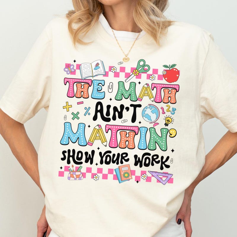 Math T Shirt - Etsy