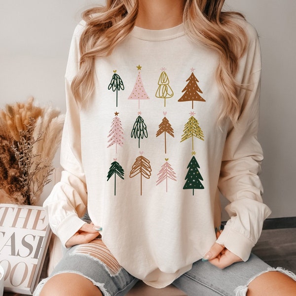 Long Sleeve Christmas Shirts for Women - Etsy