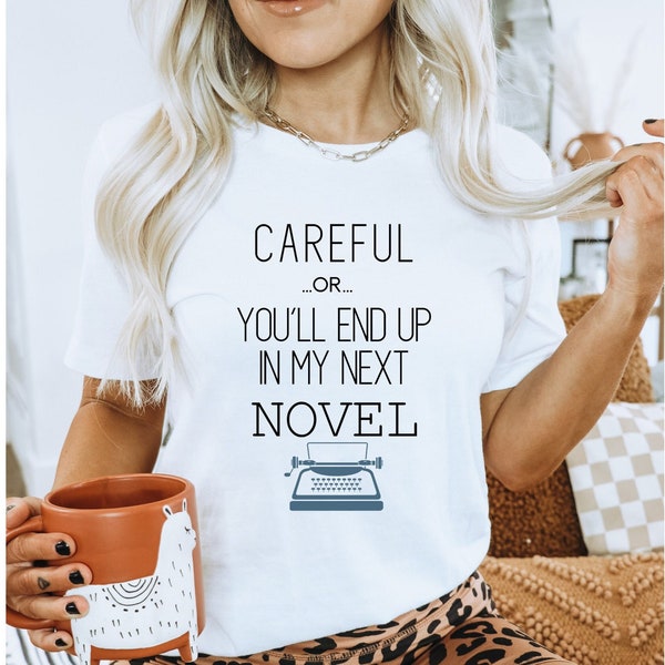 Novelist Shirt - Etsy