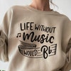 EMBROIDERED Treble Clef, Gift for Music Lover, Music Teacher Gift, Band ...
