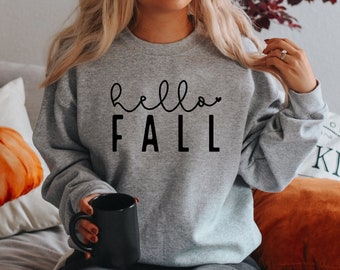 Hello Fall Sweater - Etsy