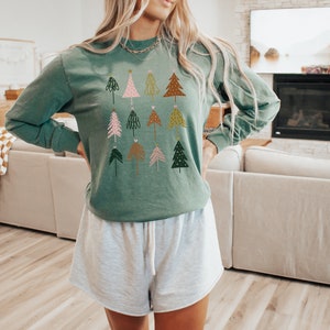 Long Sleeve Christmas Shirt for Women, Womens Long Sleeved Christmas ...
