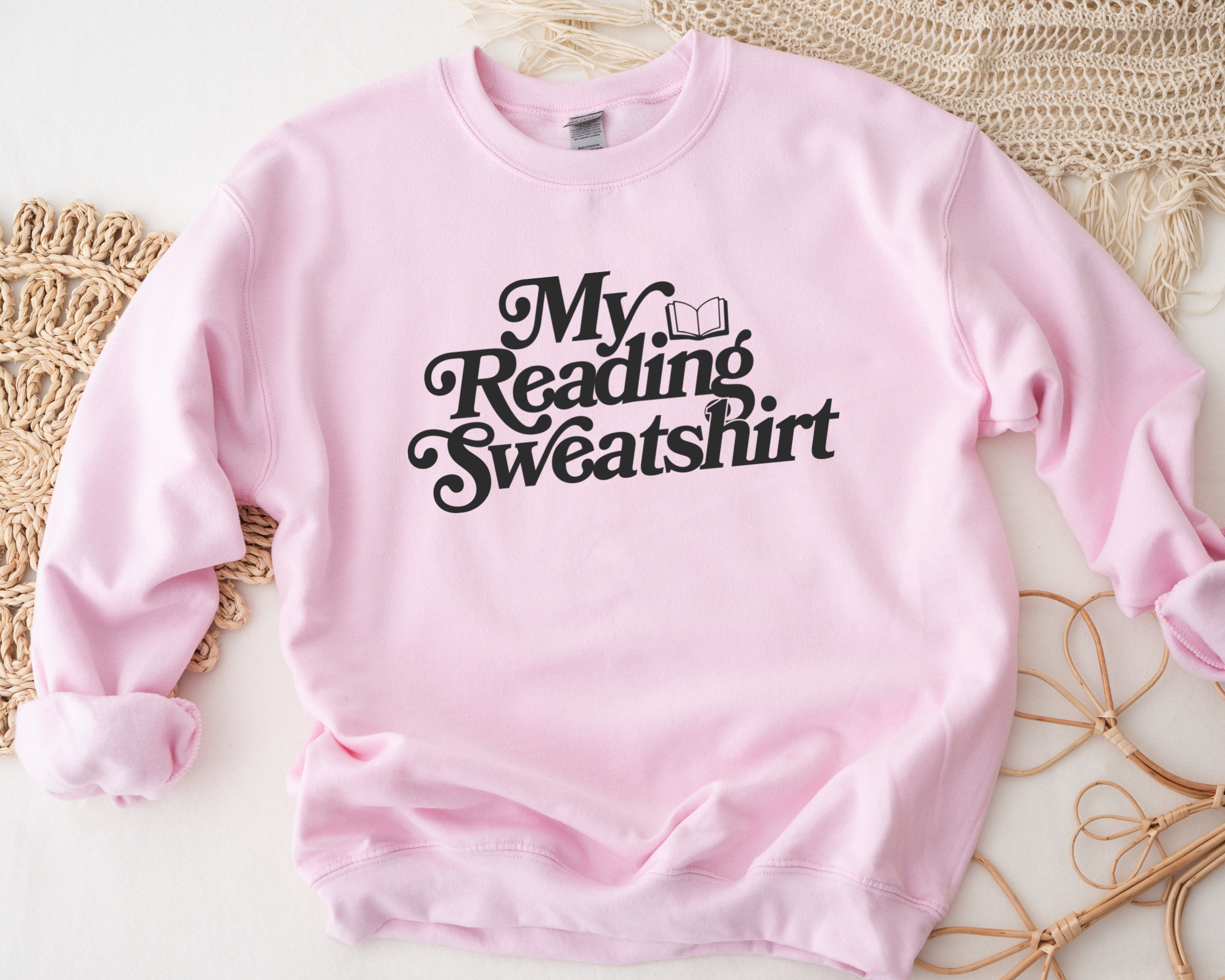 My Reading Sweatshirt, Gift for Book Lover, Bookish Sweater, Bookish ...