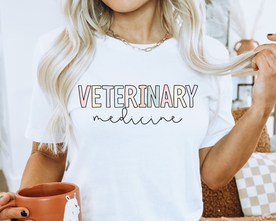Veterinary Medicine Shirt Vet Shirt Veterinarian Shirt - Etsy