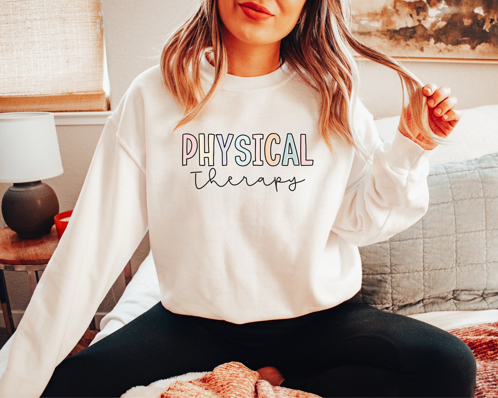 Physical Therapy Sweatshirt, Physical Therapist Crewneck, Physical ...