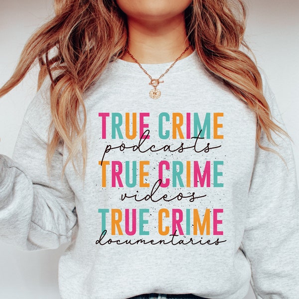 True Crime Shirt - Etsy