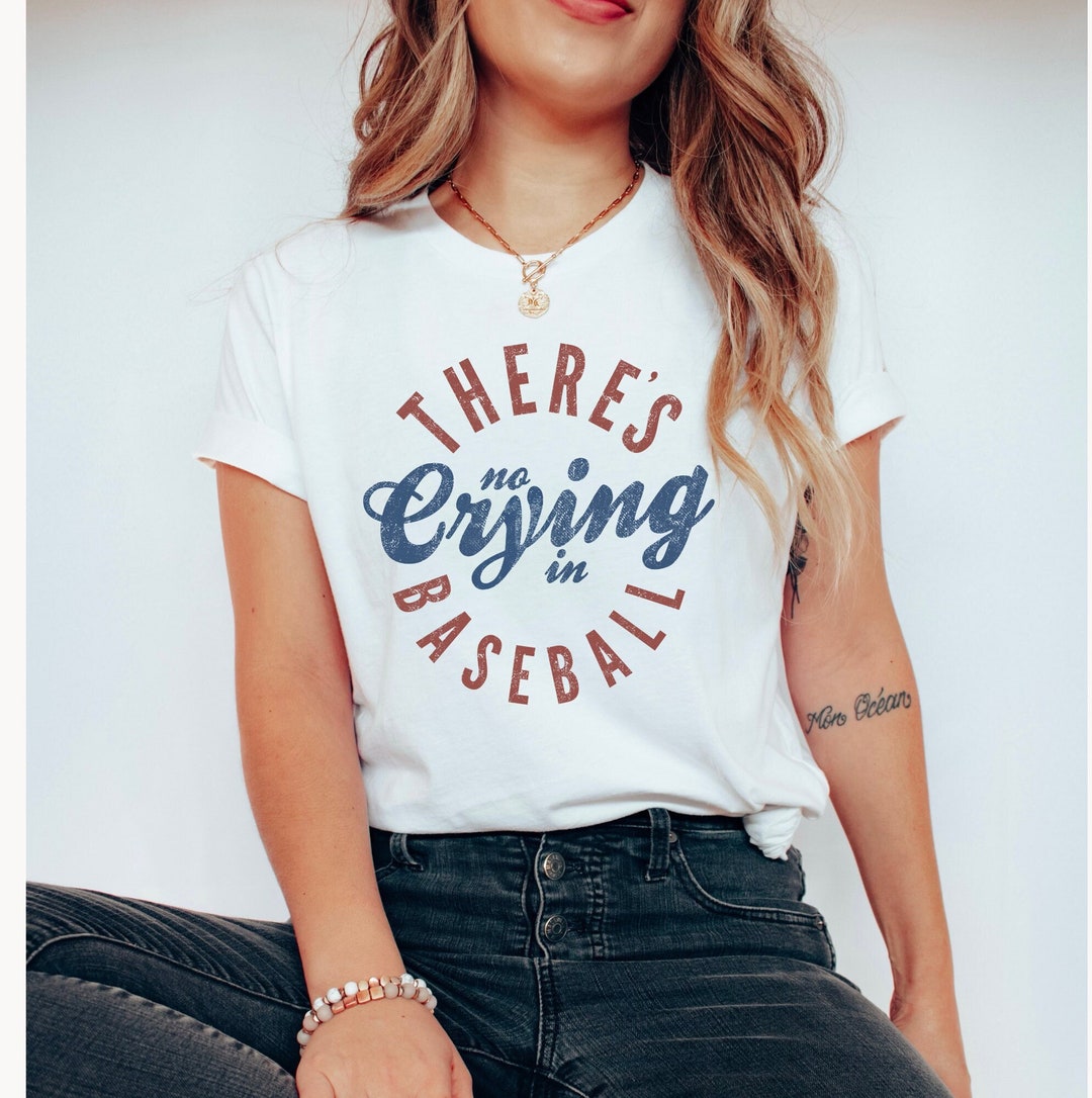 There's No Crying in Baseball Shirt, Baseball Mom Shirt, Baseball Mama ...