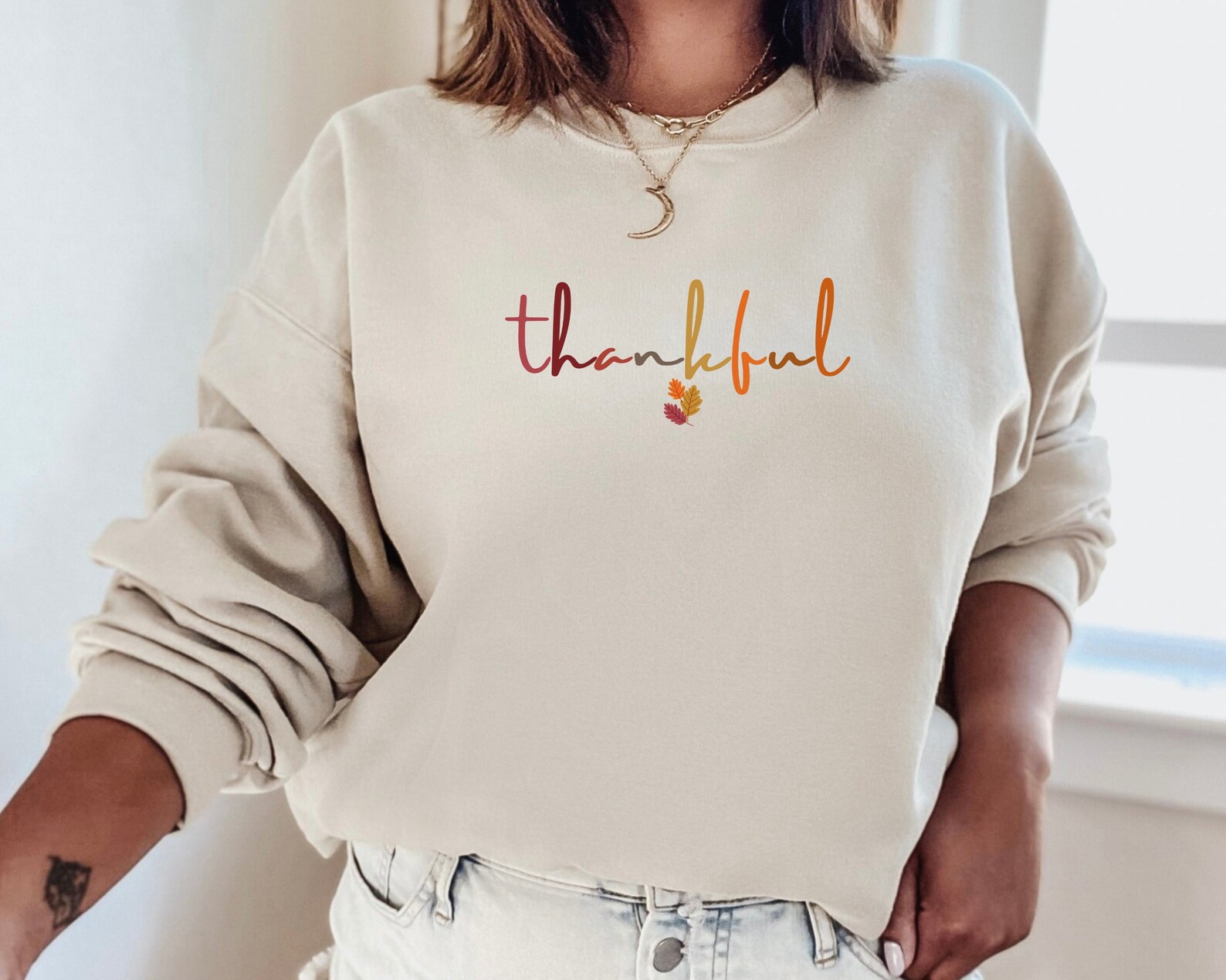 Thankful Sweatshirt, Womens Thanksgiving Sweatshirt, Thanksgiving ...