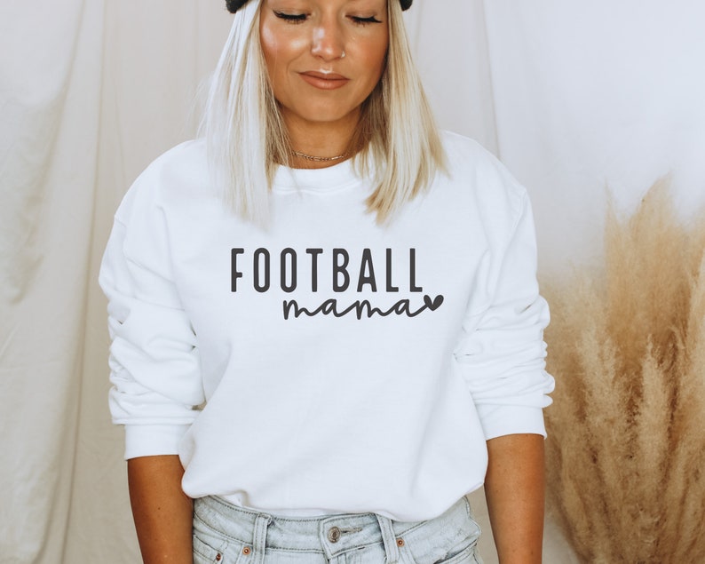 Football Mama Sweatshirt, Football Mom Sweater, Football Mama Shirt ...
