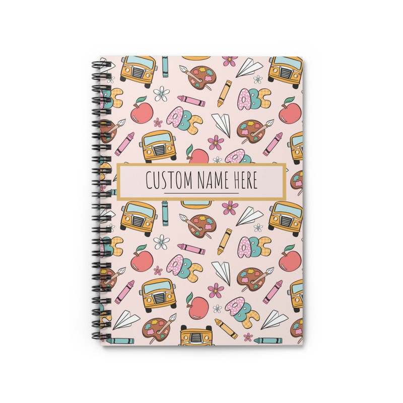 Customized Notebook - Etsy