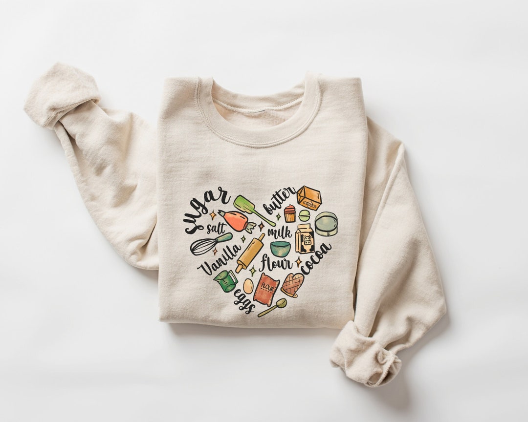 Baker Sweatshirt, Bakery Sweatshirt, Baker Gift, Baking Lover Gift ...