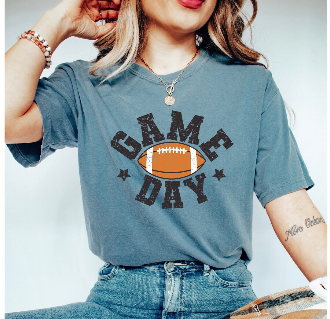 Comfort Colors Game Day Football Shirt, Gameday Shirt, Football Tee ...