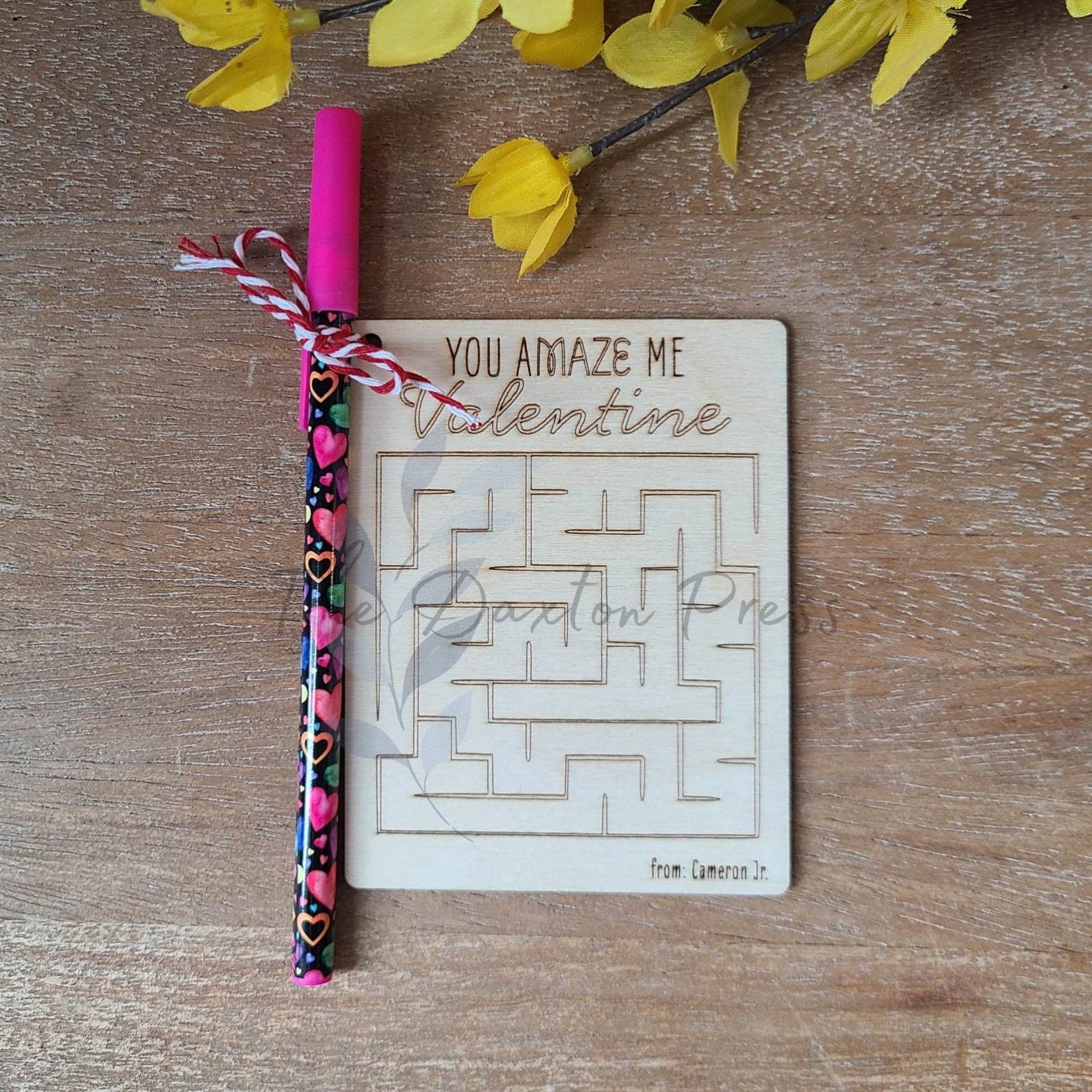 You Amaze Me Maze Valentine SVG // Digital File Maze // SVG for Lasers ...