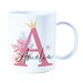 Personalised Floral Crown Initial Polymer Unbreakable Cup - Etsy