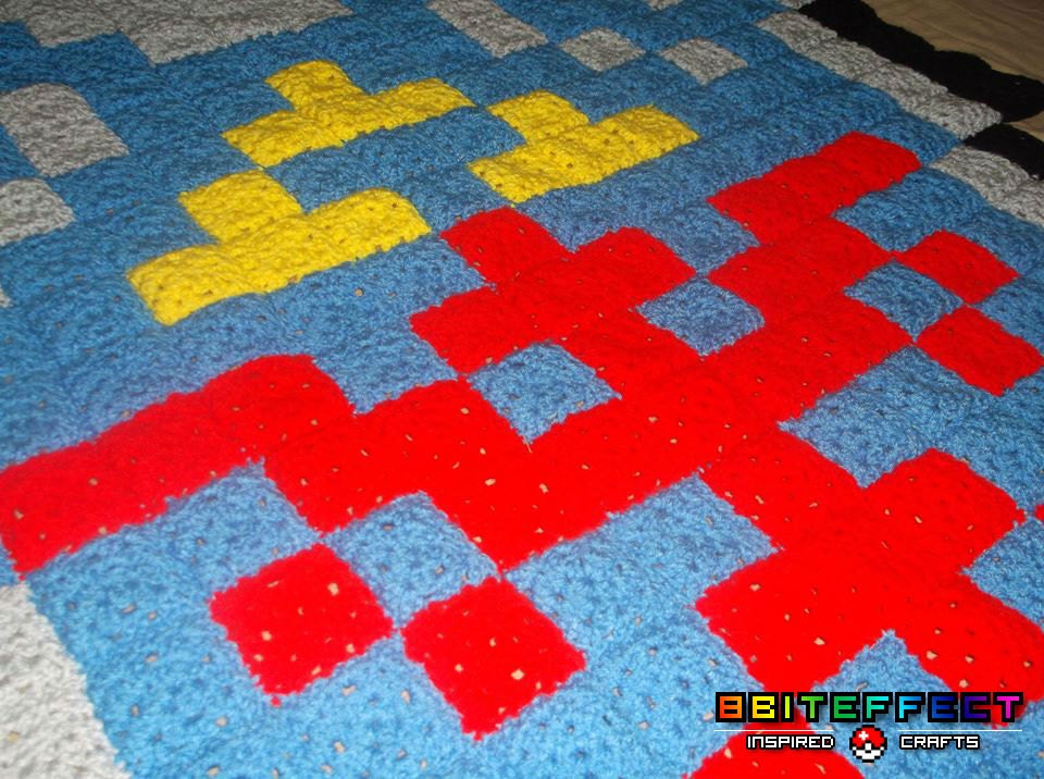 8-bit Legend of Zelda link's Shield Rug Wall Hanging or | Etsy