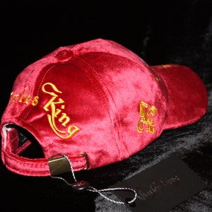 Pink Woman Baseball Cap Stars and Wings Organic Silk Velvet Hat Urban ...