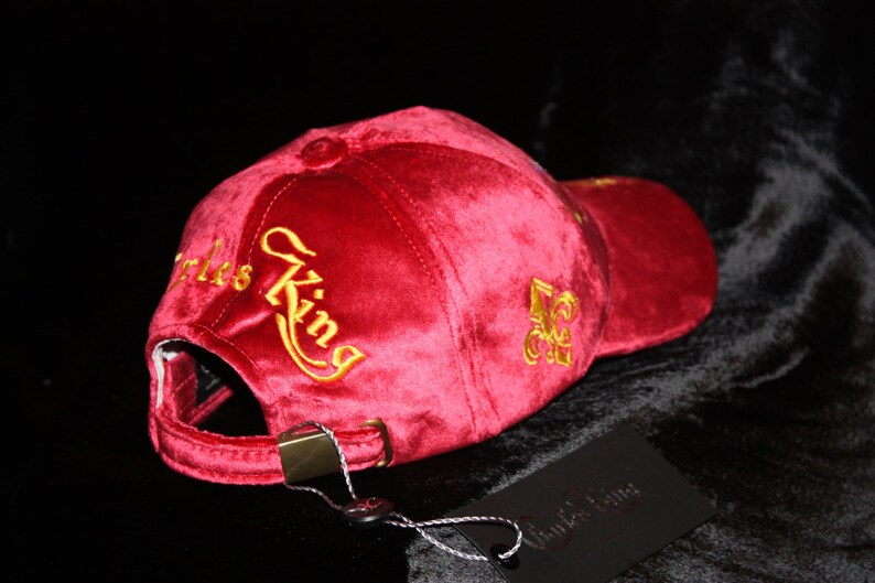 Pink Woman Baseball Cap Stars and Wings Organic Silk Velvet Hat Urban ...