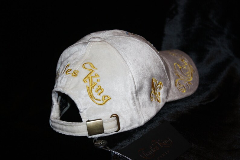 Silk Velvet Women Baseball Cap Embroidered Hat Glam Rock Clothing Boho ...