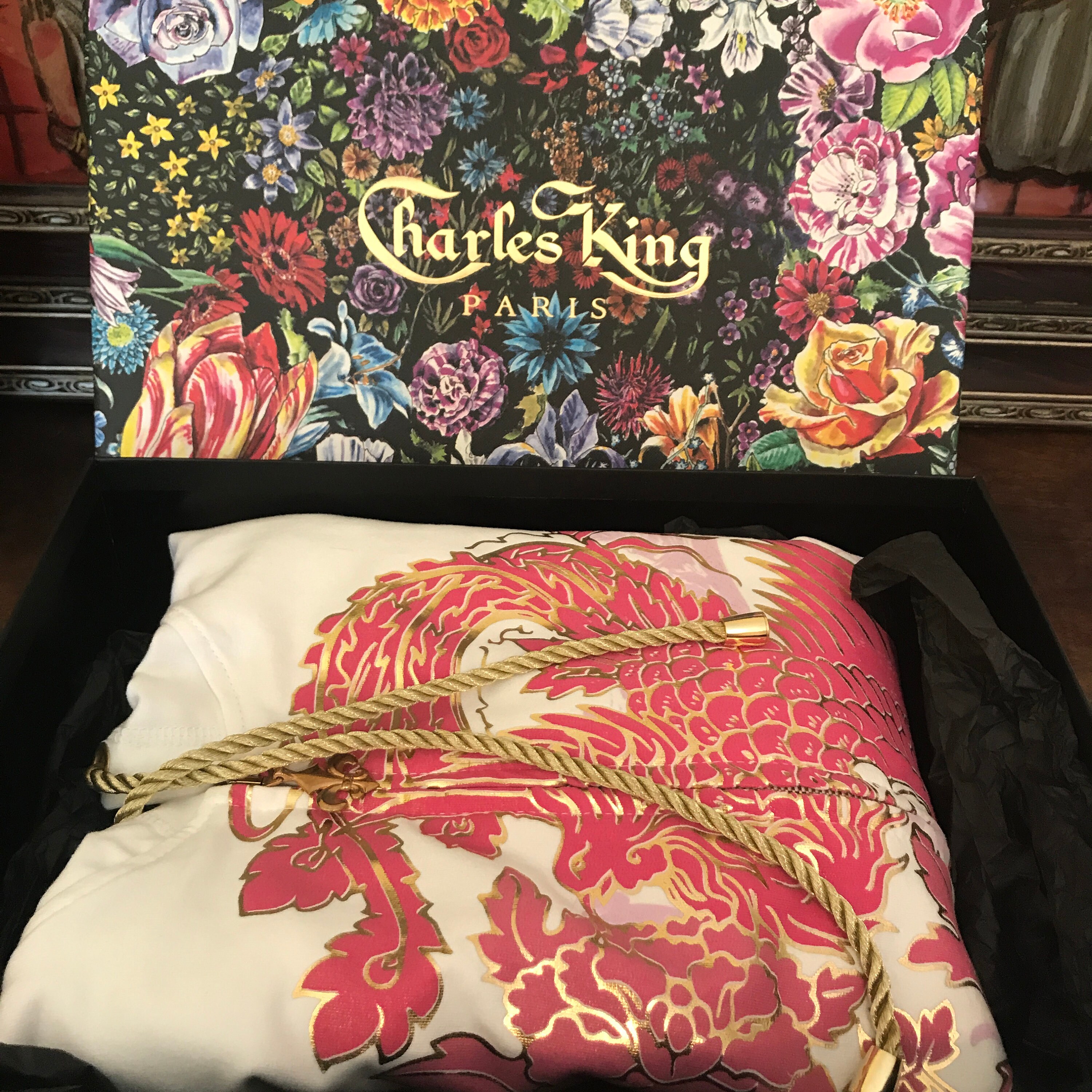 Gift Box Collectible Decorative Baroque Style Flowers Packaging Boxes ...