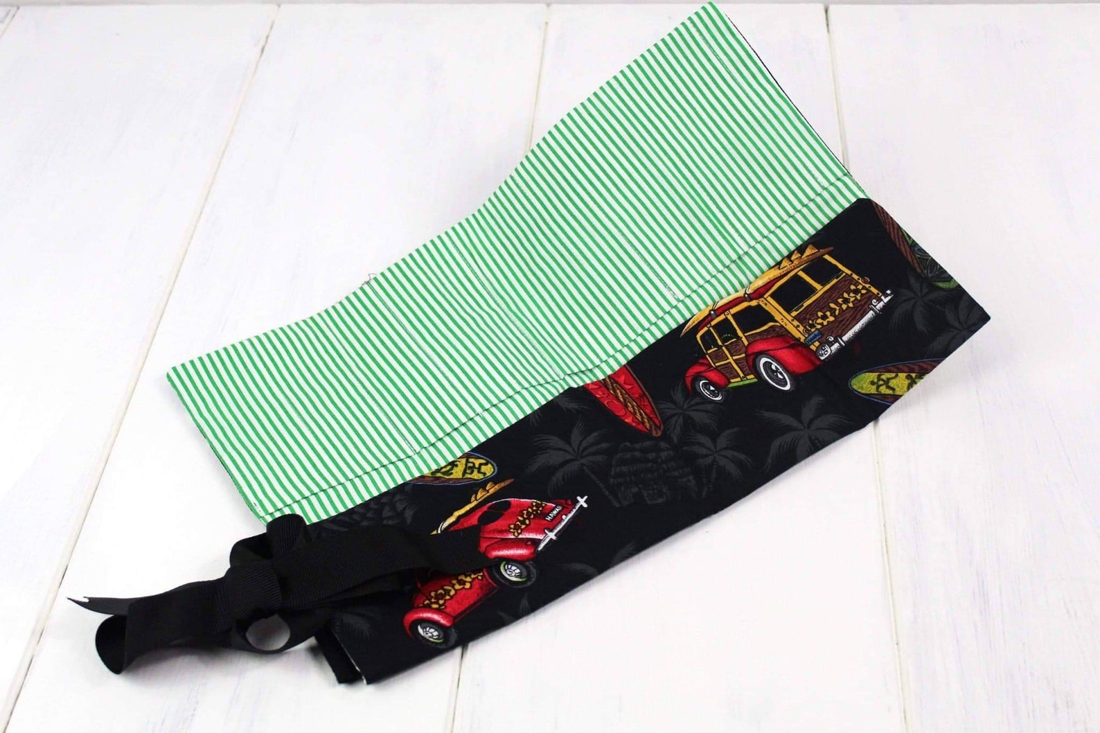 Camper Air Cooled Surfer Fabric Make up Brush Roll - Etsy