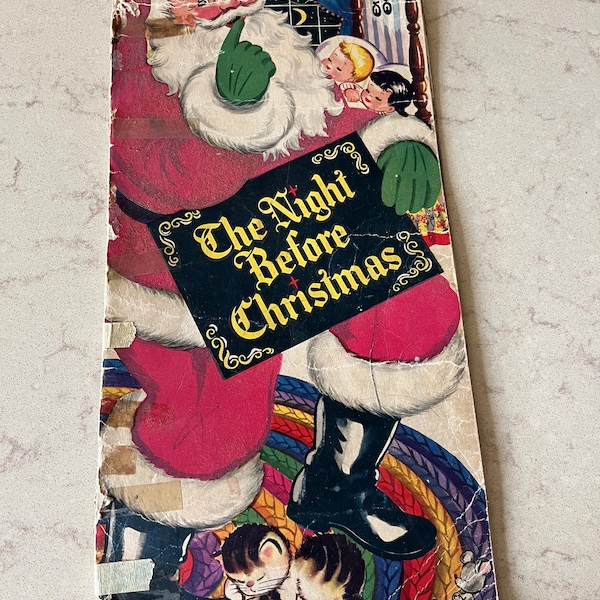 Antique Twas the Night Before Christmas - Etsy