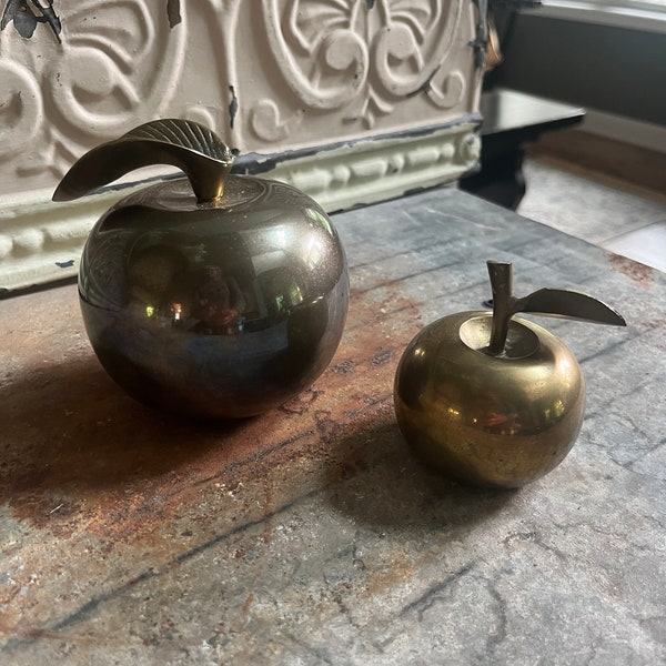 Brass Apples - Etsy