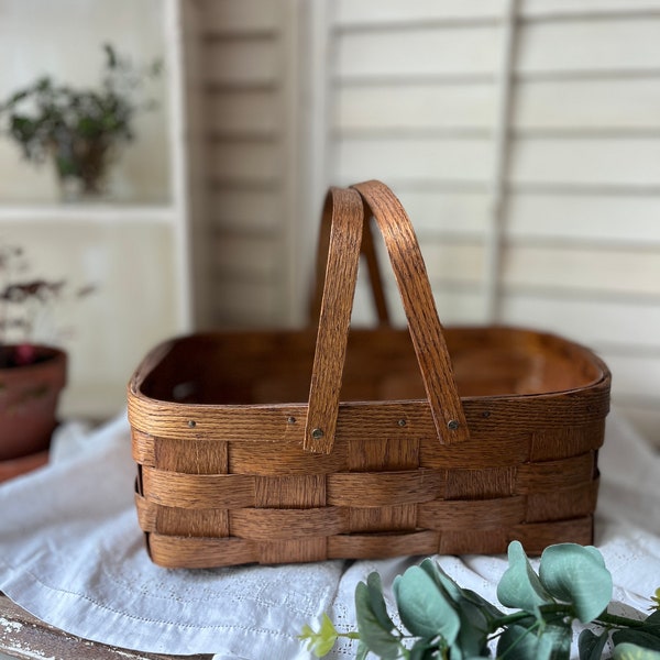 Primitive Basket - Etsy