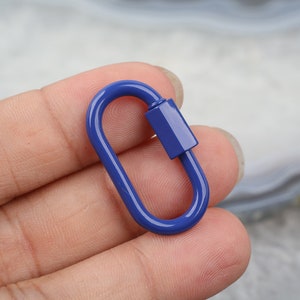3-10pcs 14x28mm Oval Hoop Enamel Clasps Findings Wholesale,summer Color ...