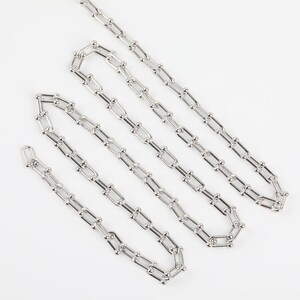 10feet U Shape Silver Chains for Jewelry Makingcopper Beaded - Etsy