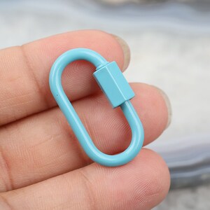 3-10pcs 14x28mm Oval Hoop Enamel Clasps Findings Wholesale,summer Color ...