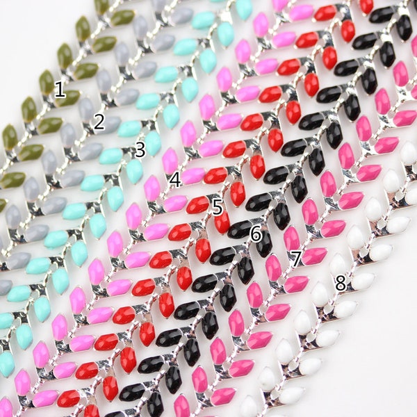 Chevron Beaded Bracelet - Etsy