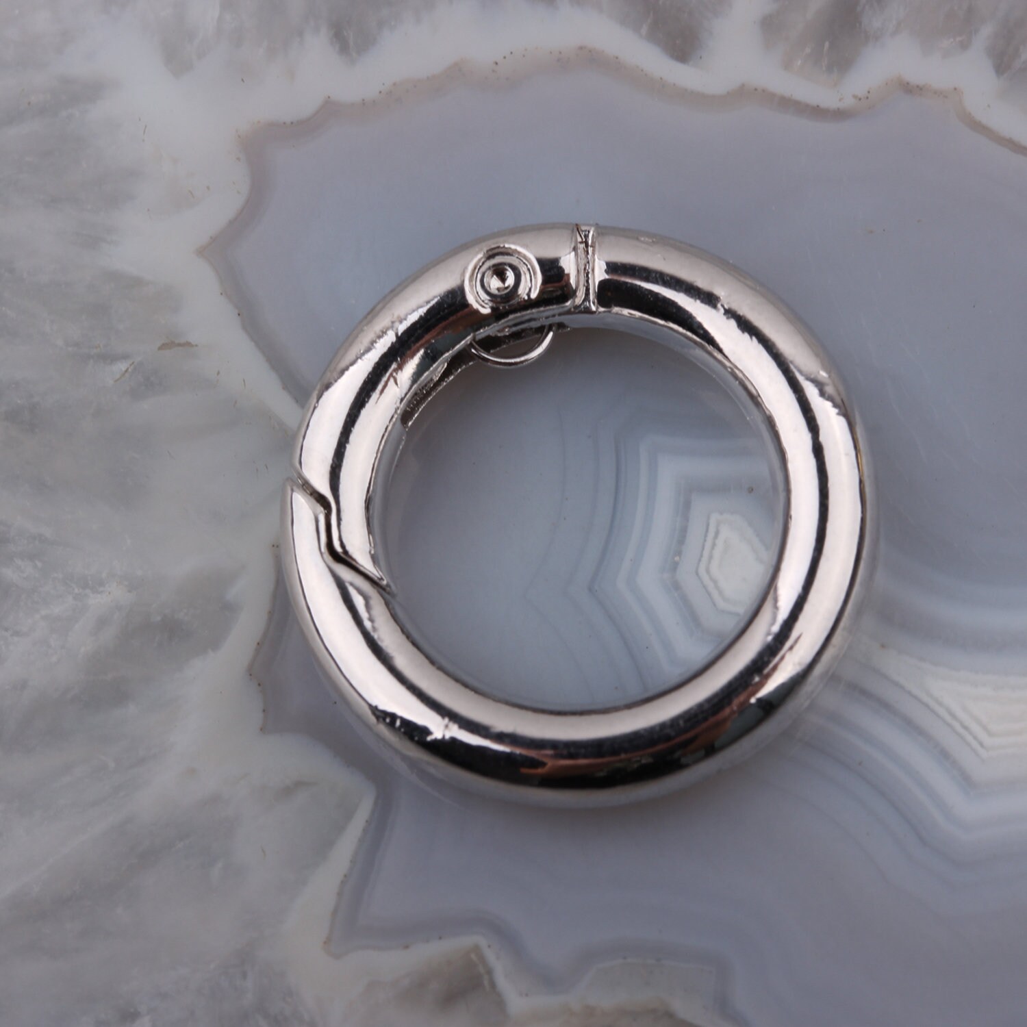 Wholesale Copper Clasps Findings Round Coin Shape Carabiner - Etsy