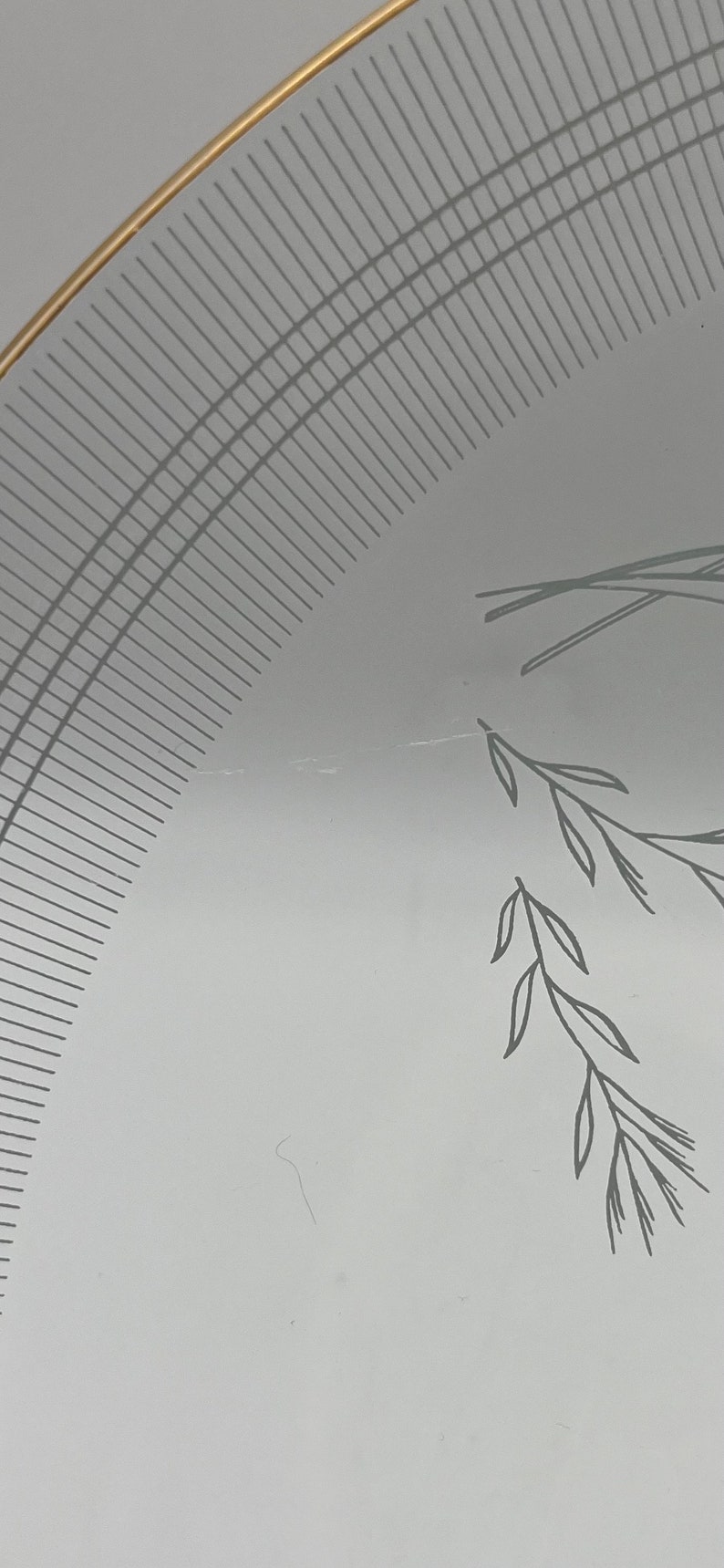 Vintage Heye Filigran Glass 1950s Germany Mid Century Serving Dish Tray ...