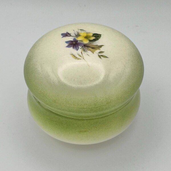 Porcelain Powder Box - Etsy