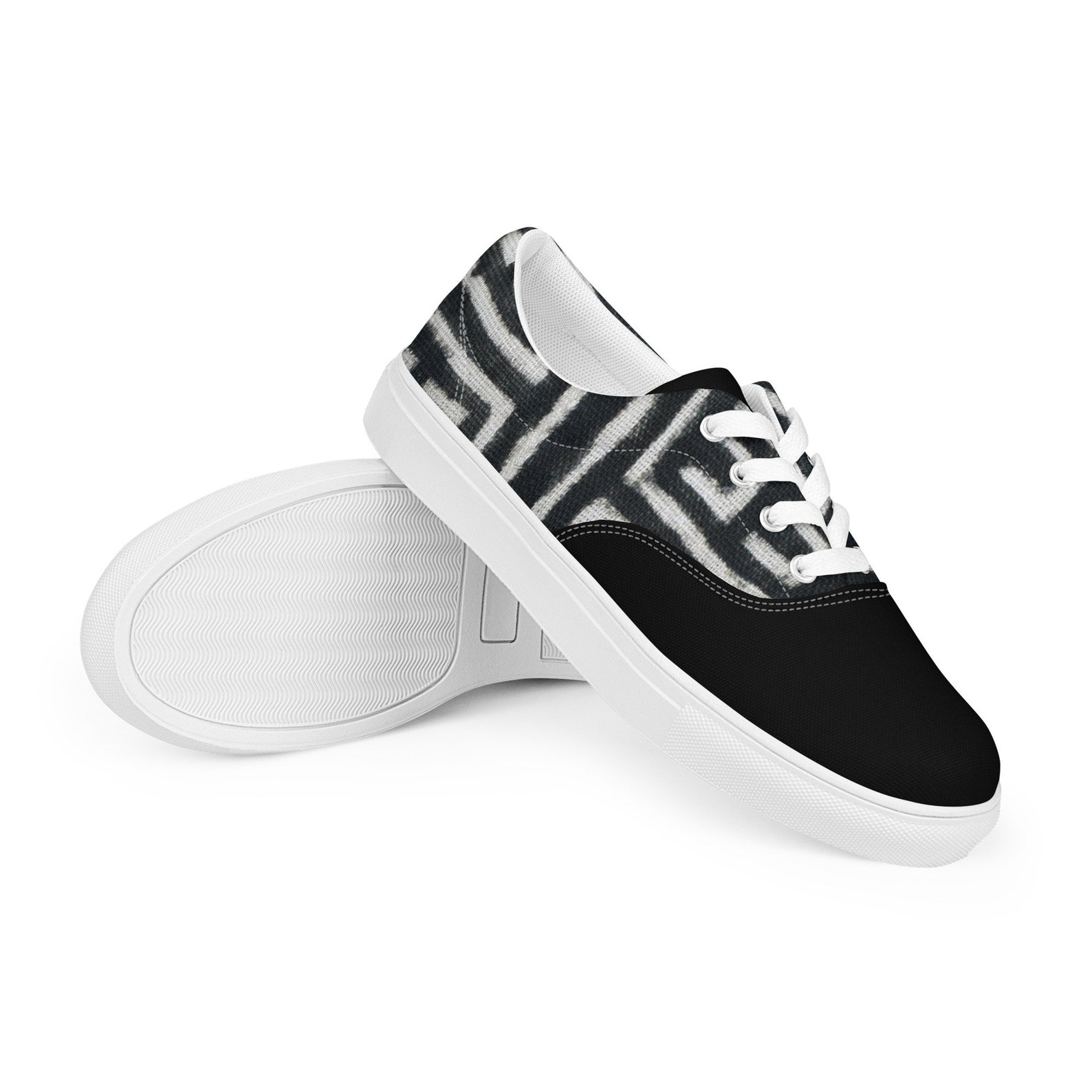 Zeb2 Men’s Lace-up Canvas Shoes - Etsy