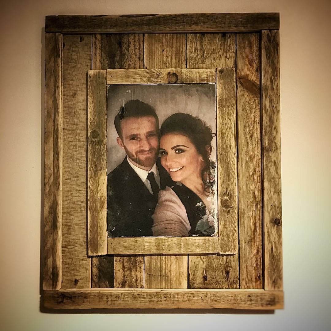 Reclaimed Wood Picture Frame - Etsy