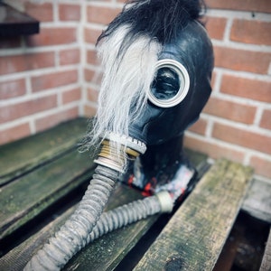 Russian Gasmask With Island Sheep Mohawk - Etsy