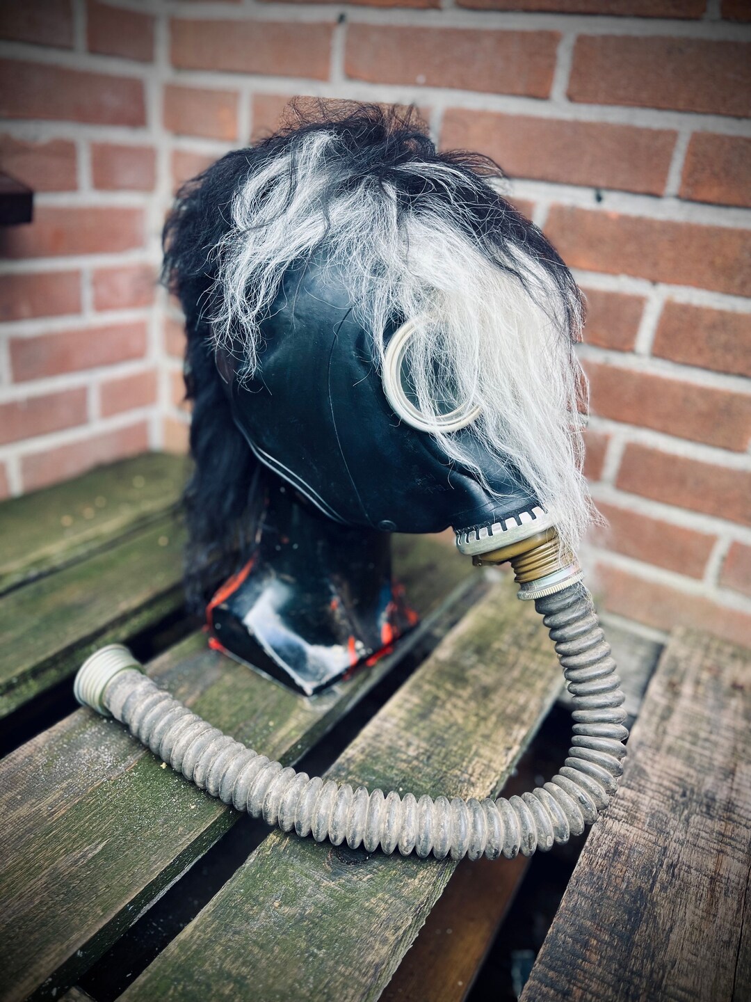Russian Gasmask With Island Sheep Mohawk - Etsy