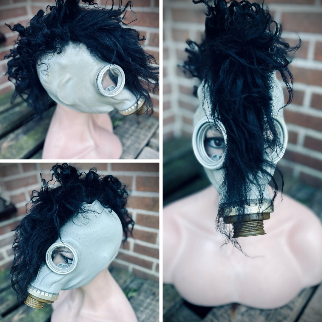 Russian Gasmask With Island Sheep Mohawk - Etsy
