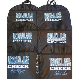 Custom Cheer Garment Bag - Etsy