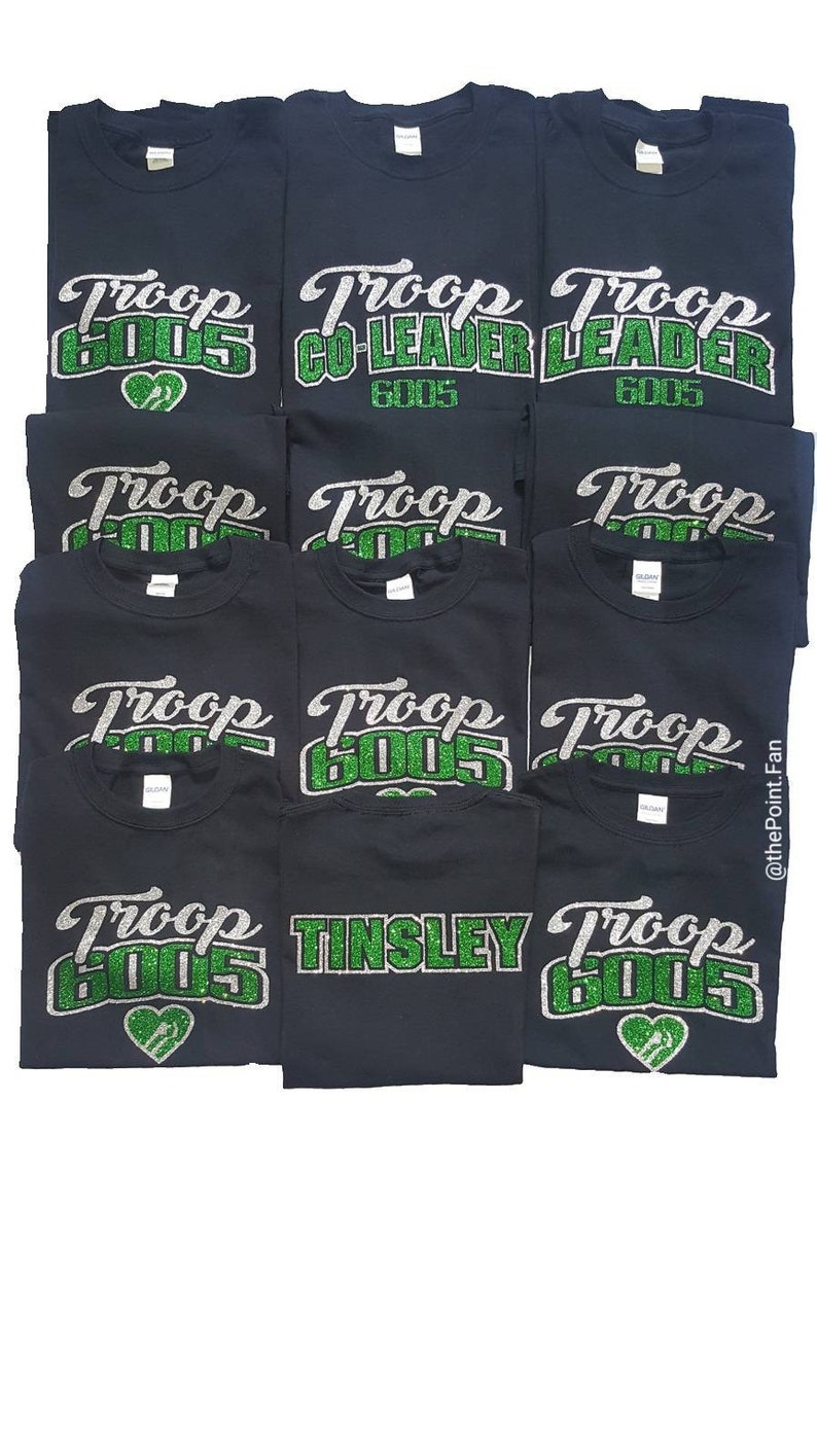 Custom Girl Scout Troop Leader T-shirt | Etsy