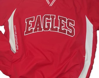 Customizable Embroidered Jacket Personalized Track Cheer Sports Coat ...