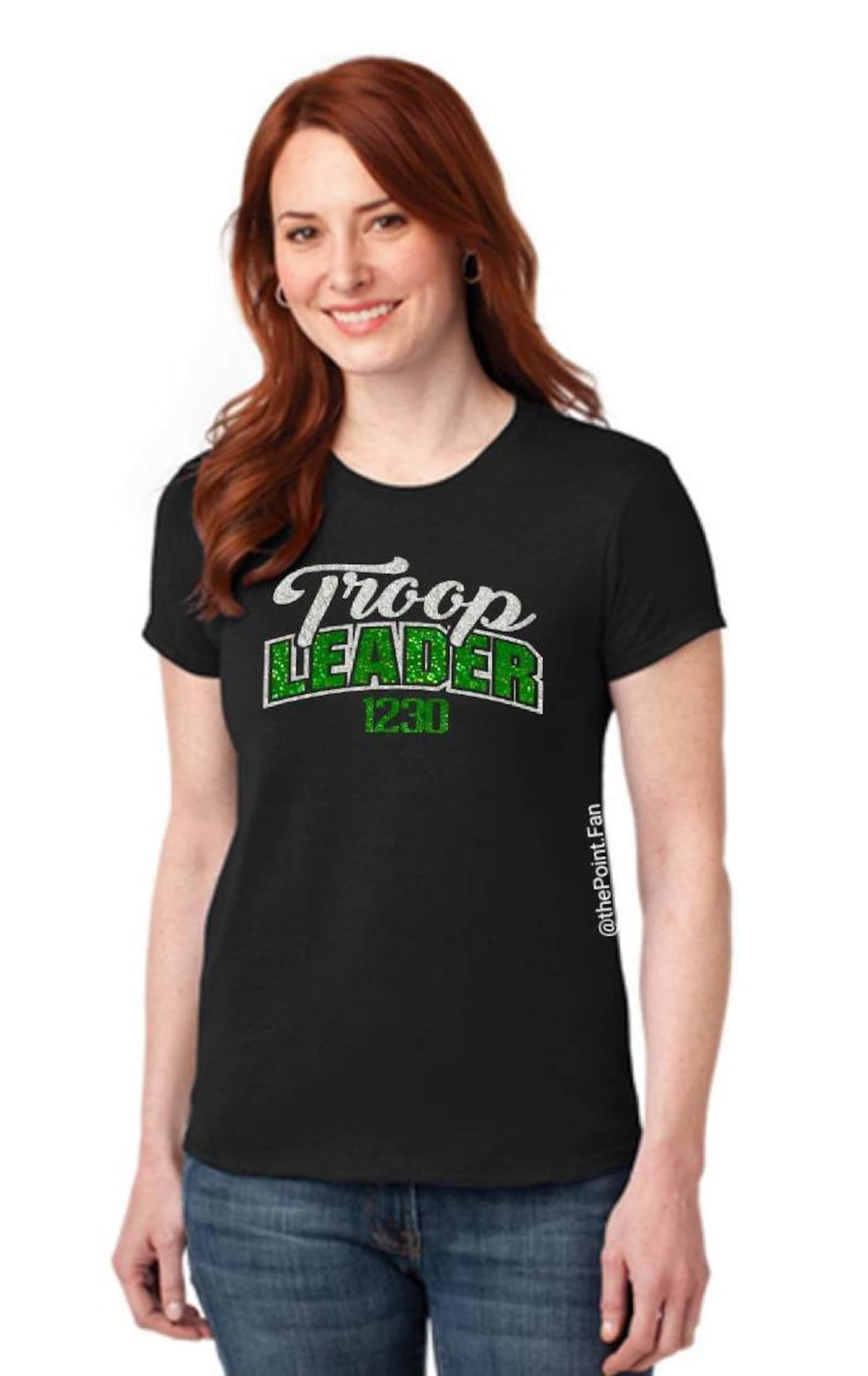 Custom Girl Scout Troop Leader T-shirt | Etsy