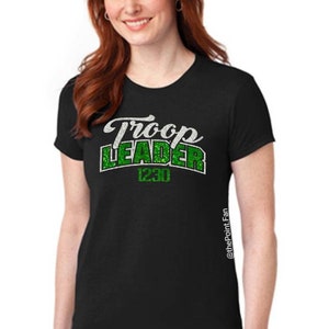 Custom Girl Scout Troop Leader T-shirt - Etsy