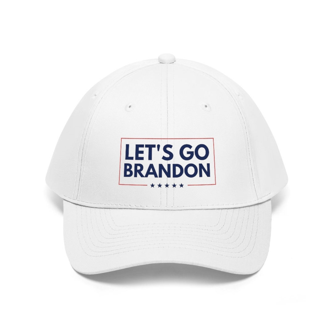 Let's Go Brandon Hat, FJB, Embroidered Baseball Cap, Trucker Hat - Etsy